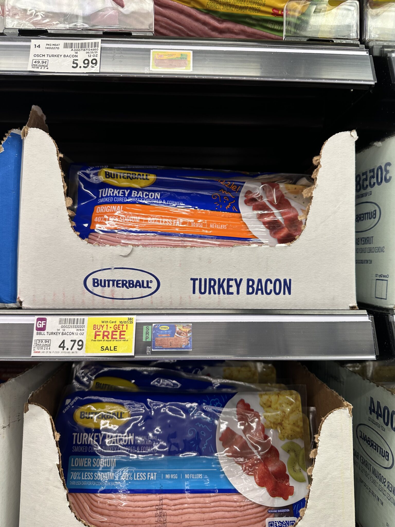 Butterball Turkey Bacon is B1G1 FREE! - Kroger Krazy