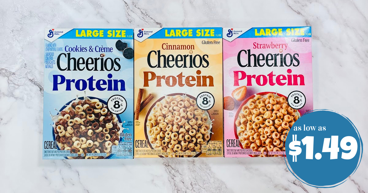Cheerios Protein as low as $1.49! - Kroger Krazy