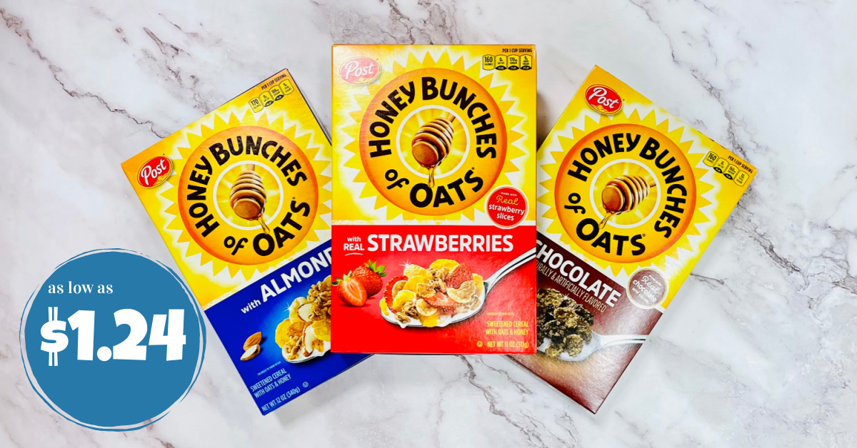 Honey Bunches of Oats as low as $1.24! - Kroger Krazy