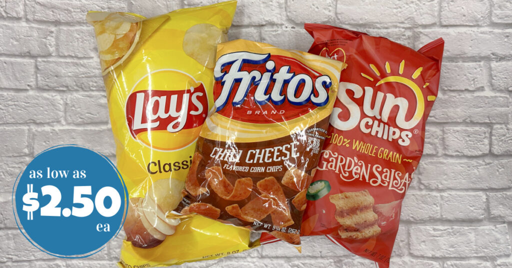 Fritos, Lays and Sun Chips as low as $2.50! - Kroger Krazy