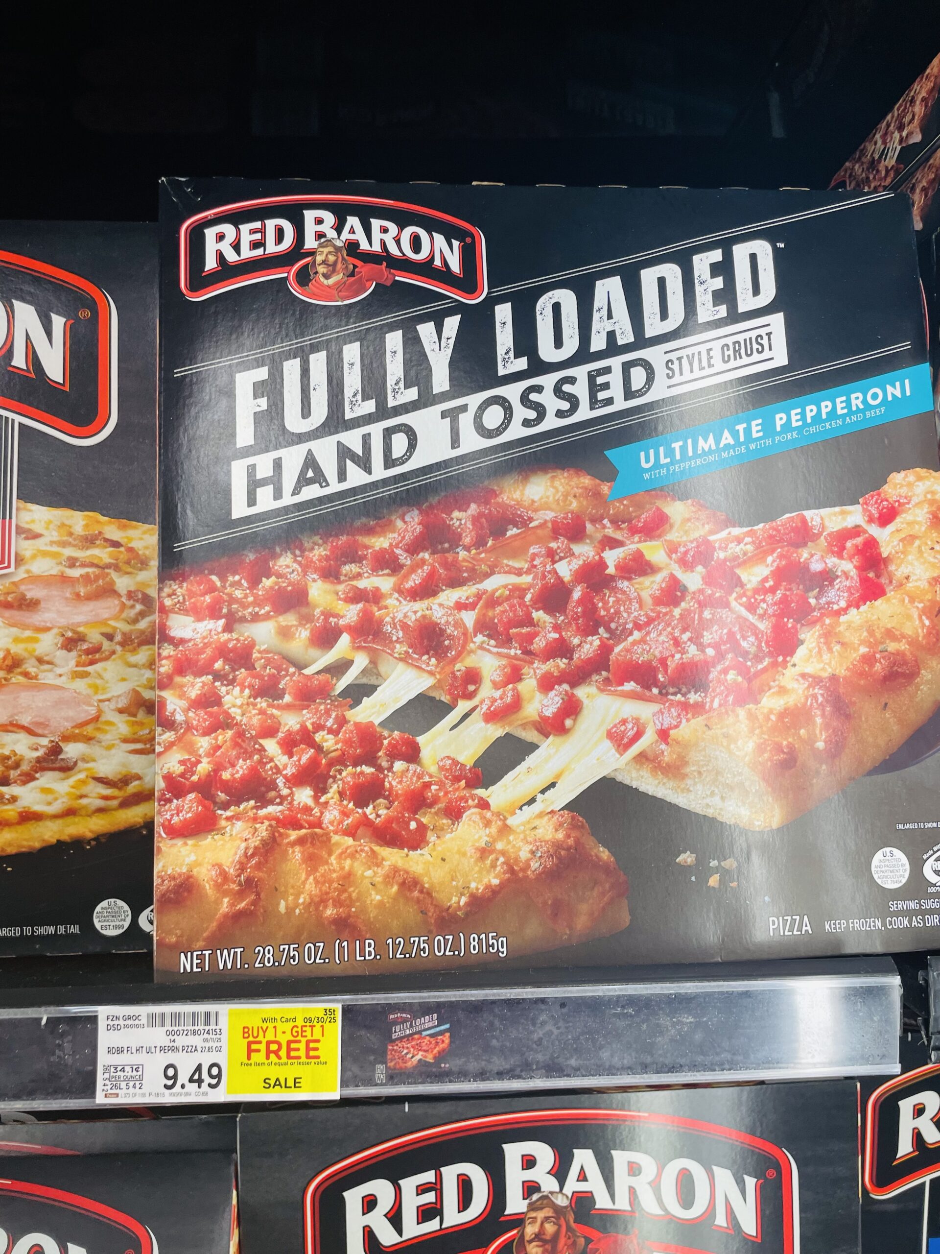 Red Baron Stuffed and Fully Loaded is B1G1 FREE! Stuffed Crust as low ...