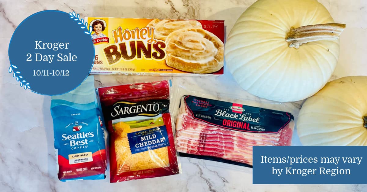 Kroger 2 Day Sale (10/11-10/12 ONLY) - Kroger Krazy