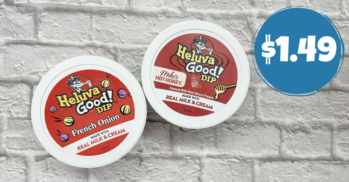 Heluva Good Dips as low as $1.49! - Kroger Krazy