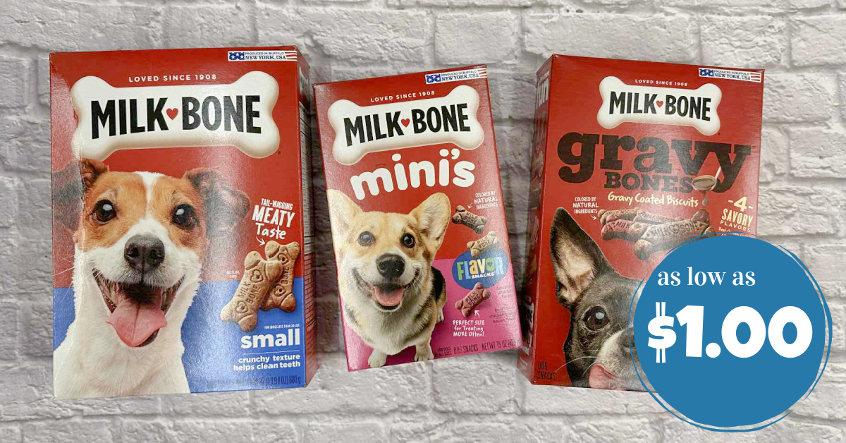 Milkbone Dog Treats as low as $1.00! - Kroger Krazy