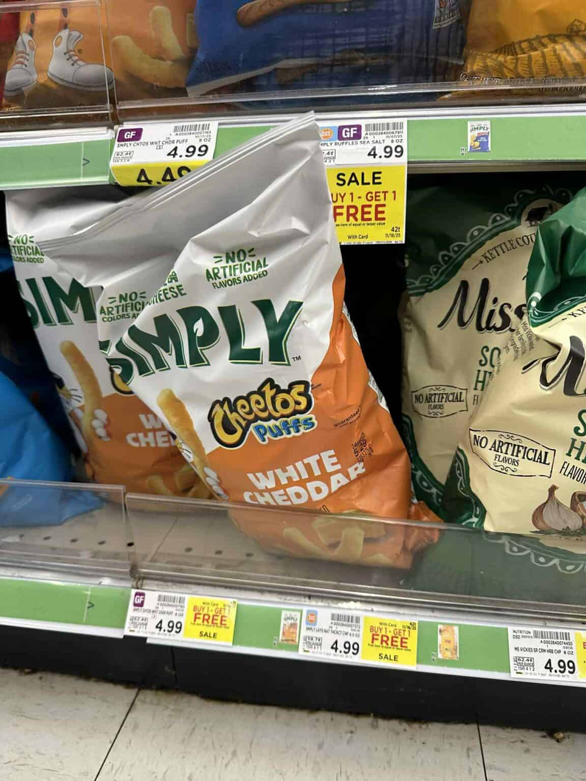 Lay's Simply Snacks are B1G1 FREE at Kroger! - Kroger Krazy