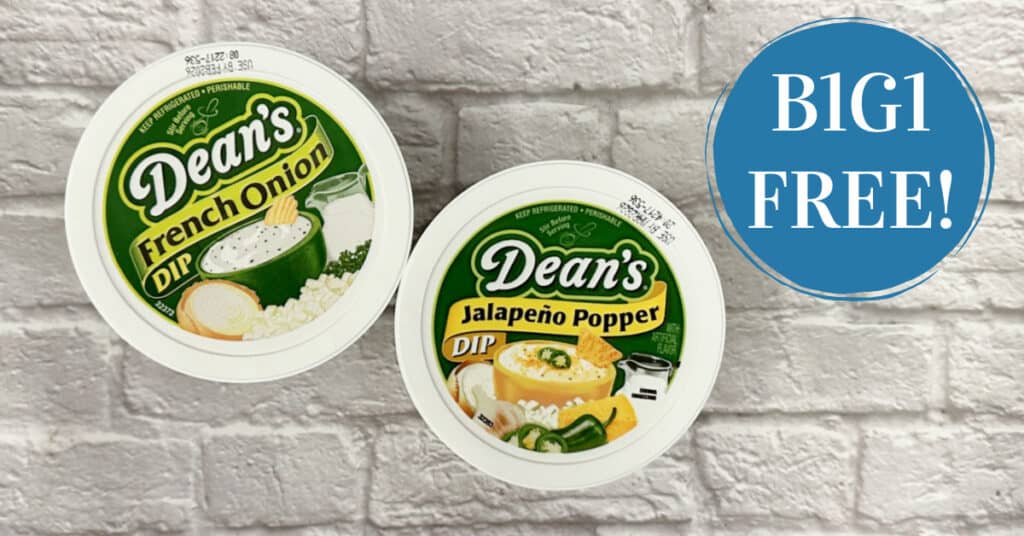 Dean's Dips are B1G1 FREE! - Kroger Krazy