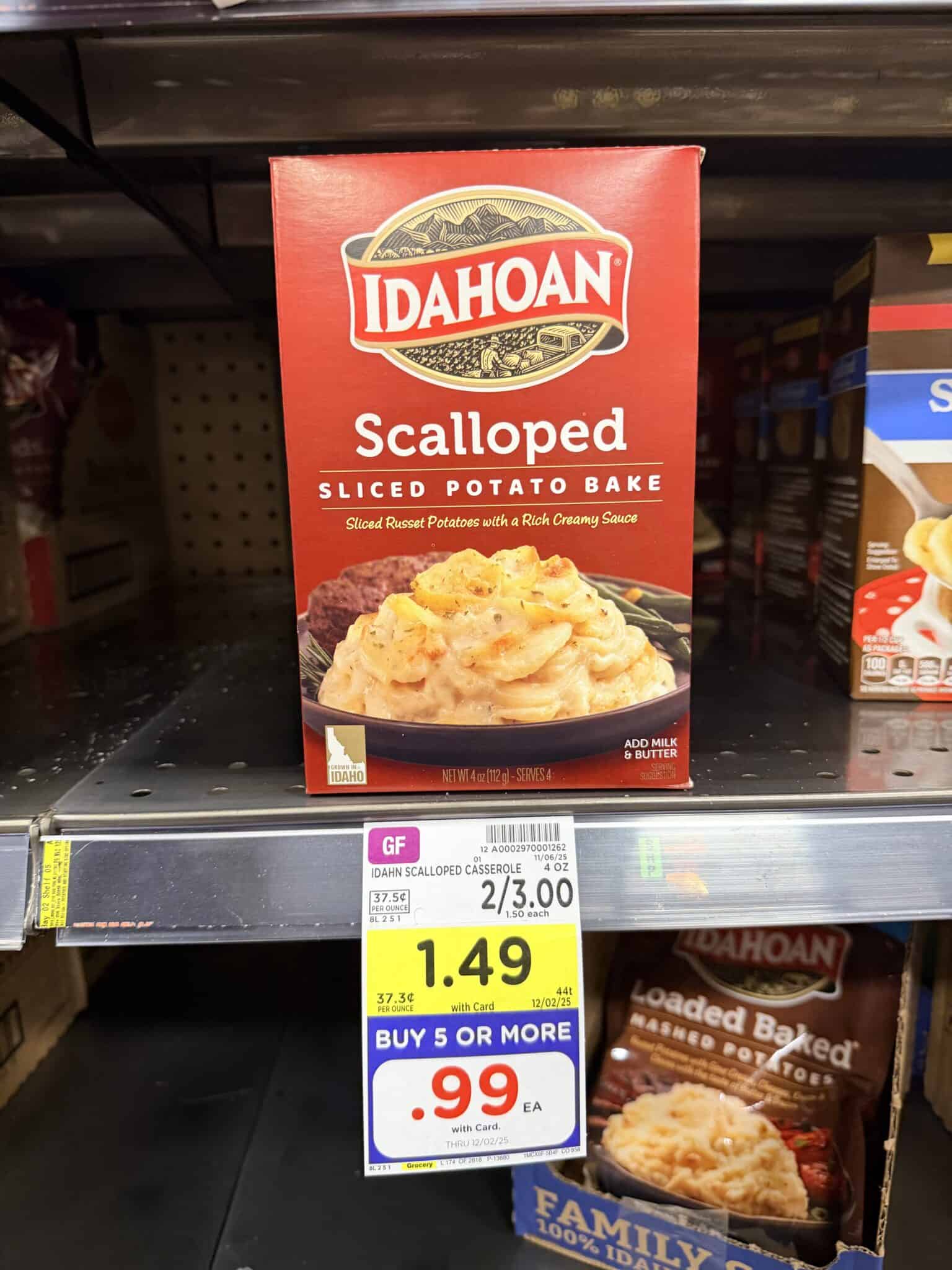 Idahoan Potatoes are 99¢ at Kroger! - Kroger Krazy