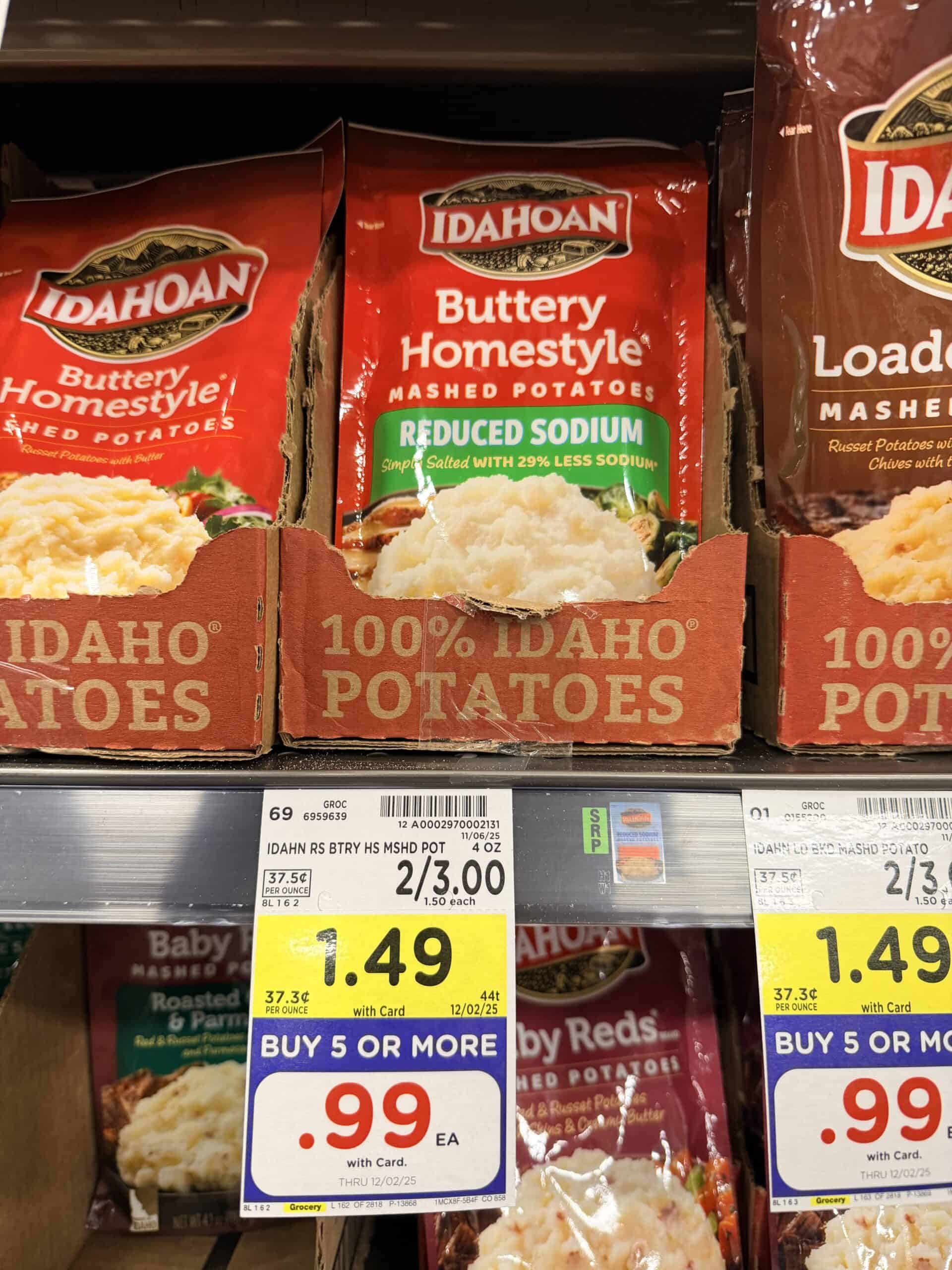 Idahoan Potatoes are 99¢ at Kroger! - Kroger Krazy