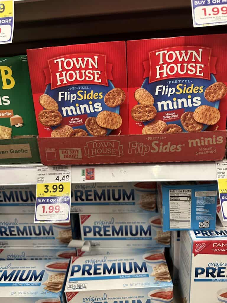 Keebler Town House and Club Crackers are $1.99 at Kroger! - Kroger Krazy