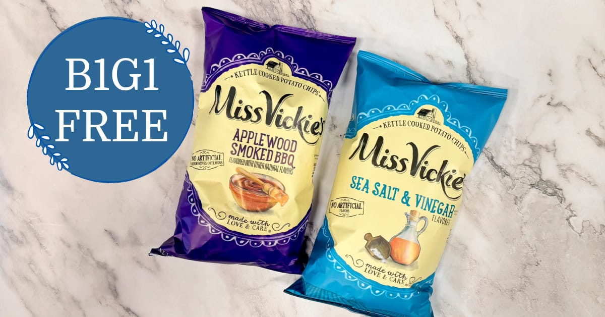 Miss Vickie's Chips are B1G1 FREE at Kroger! - Kroger Krazy