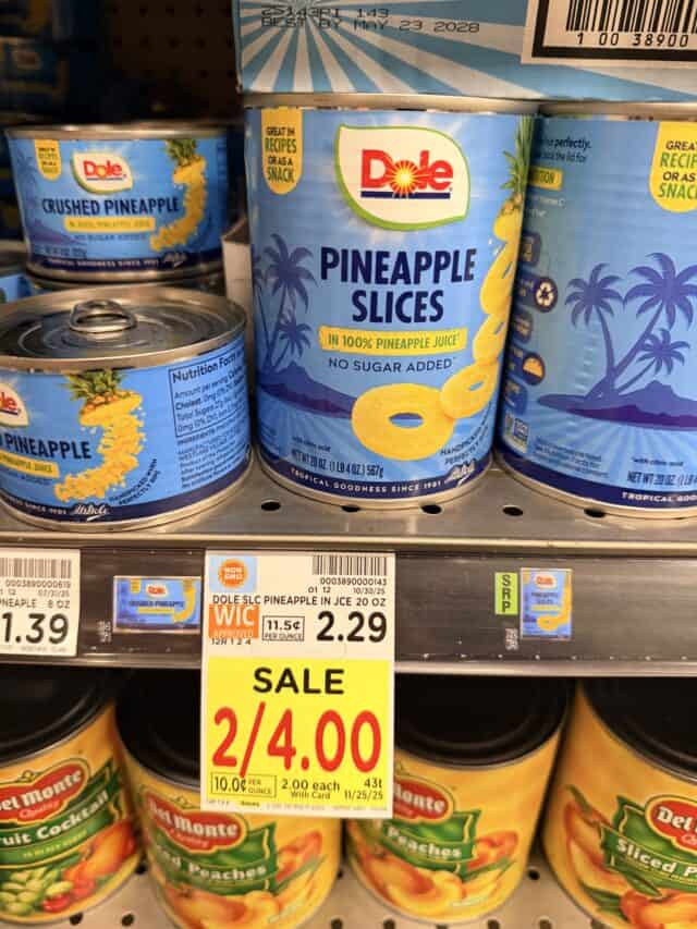 Dole Pineapple as low as $1.50! - Kroger Krazy