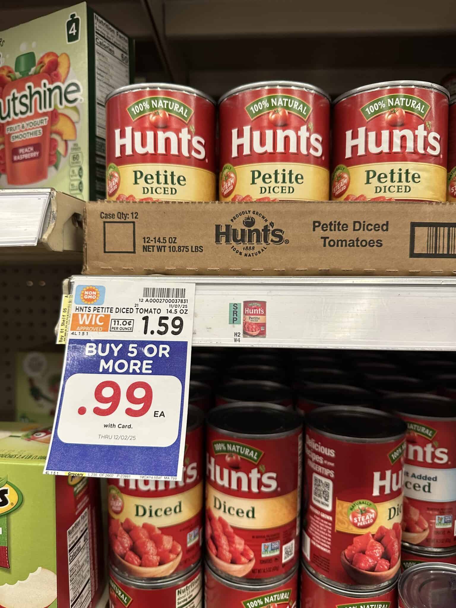 Hunt's Tomatoes as low as 99¢! - Kroger Krazy