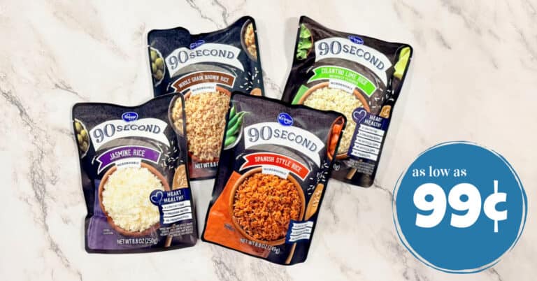 Kroger 90 Second Rice as low as 99¢! - Kroger Krazy