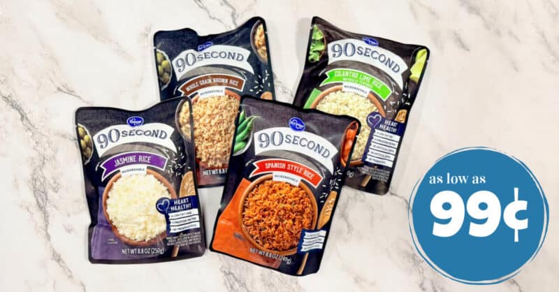 Kroger 90 Second Rice as low as 99¢! - Kroger Krazy