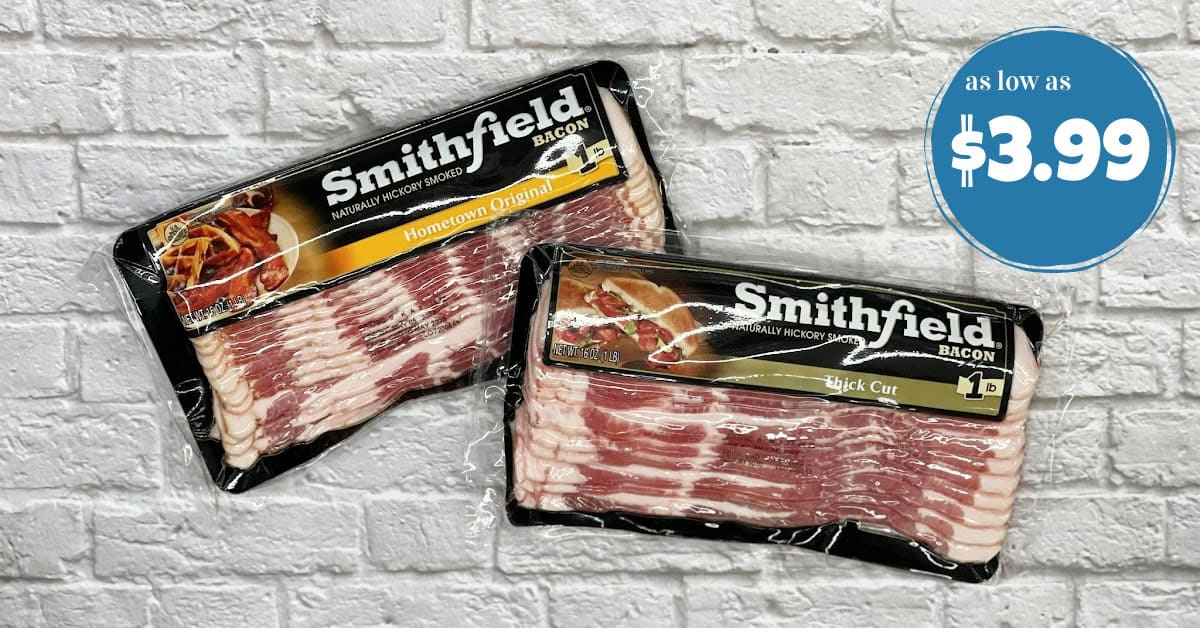 Smithfield Bacon as low as $3.99! - Kroger Krazy