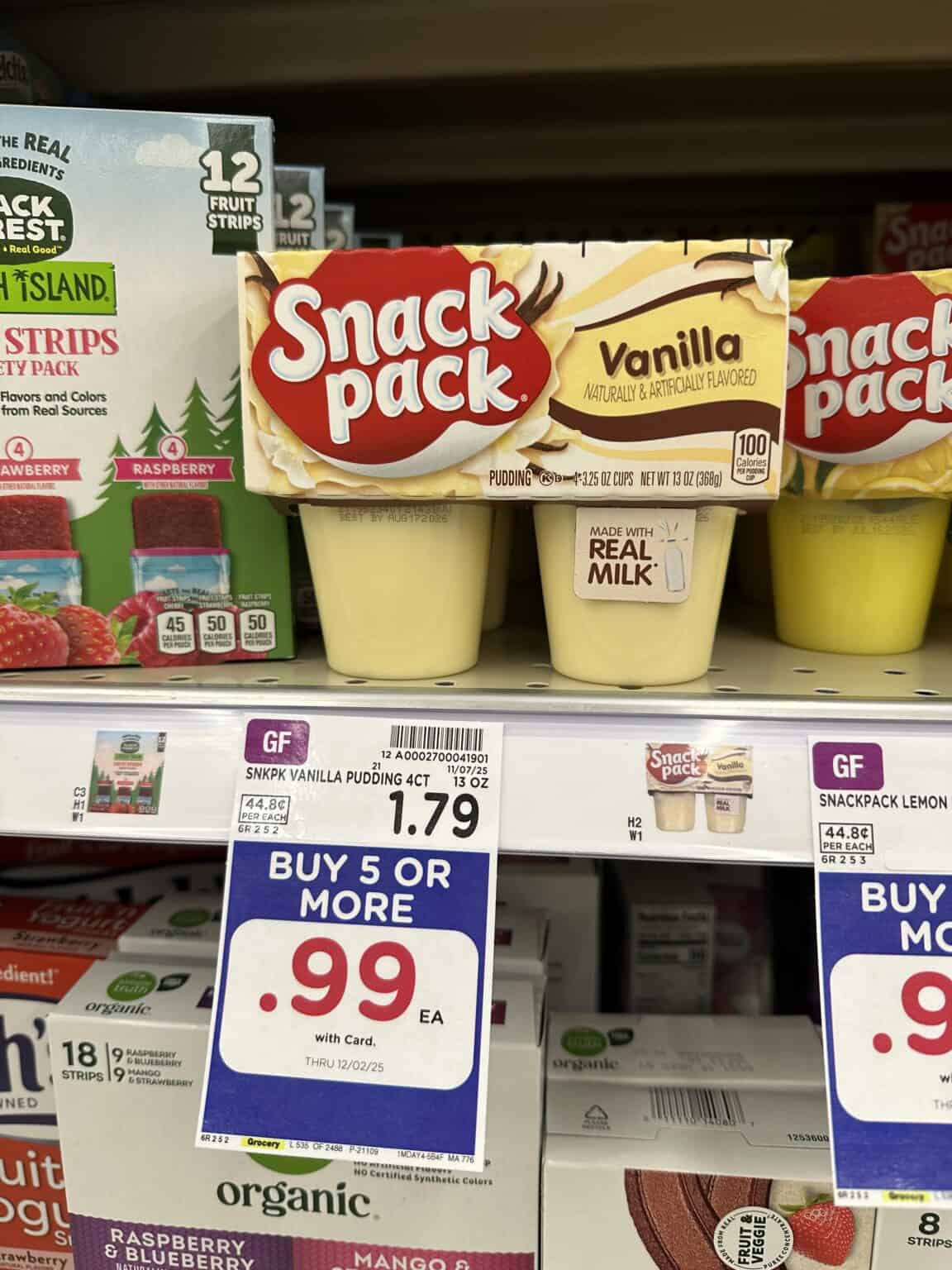 Snack Pack Pudding and Gelatin as low as 99¢! - Kroger Krazy