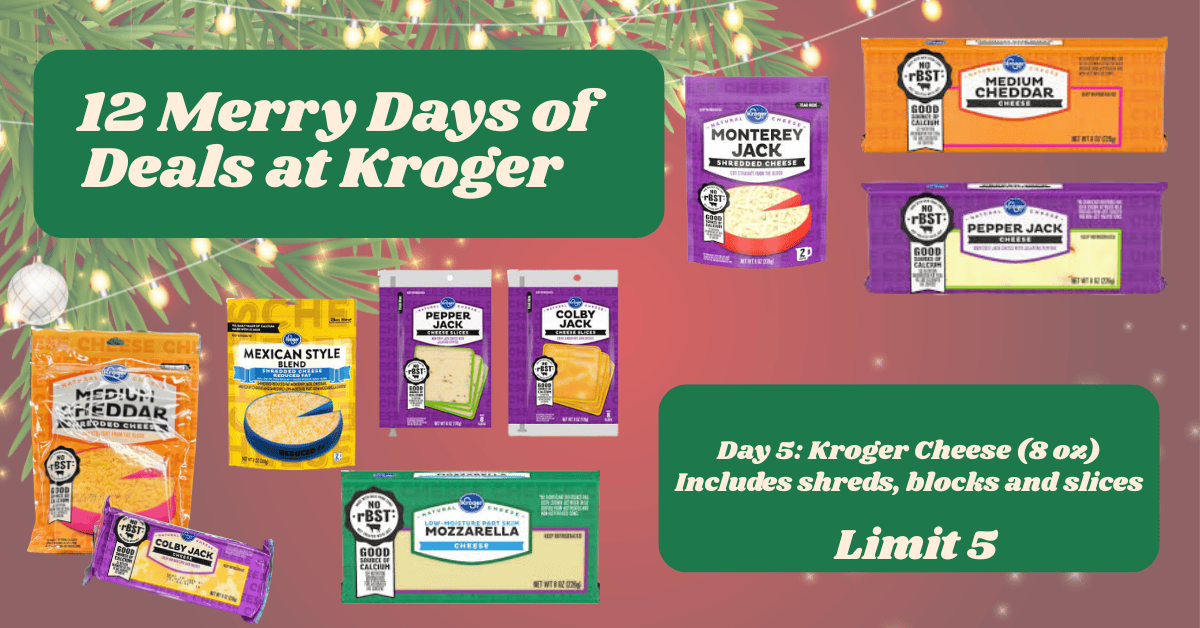 Day 5 of 12 Merry Day of Deals at Kroger! - Kroger Krazy