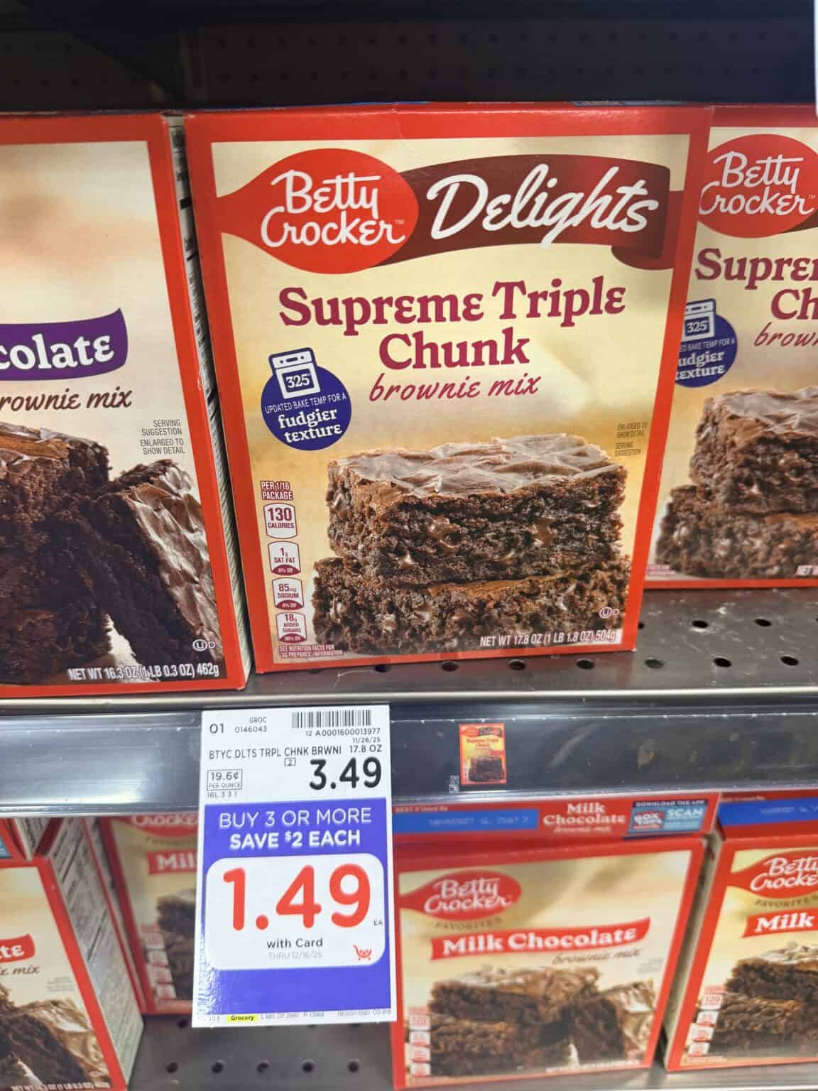 Betty Crocker Cookie, Muffin and Brownie Mixes are as low as 53¢ with ...
