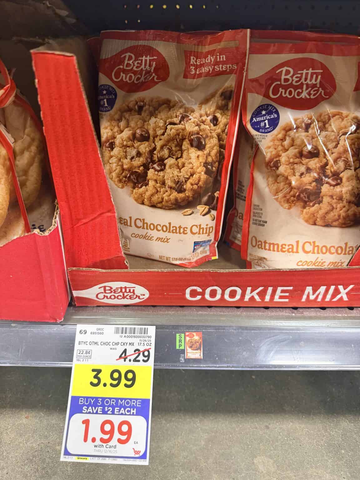 Betty Crocker Cookie, Muffin and Brownie Mixes are as low as 53¢ with ...