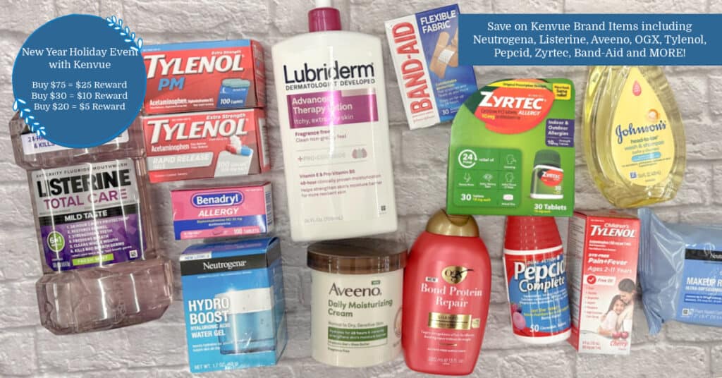 Kenvue New Year Reward Offer: Get a $5, $10, or $25 Reward! - Kroger Krazy