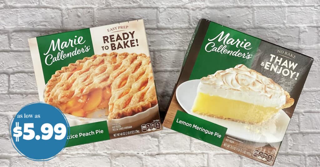 Marie Callender's Pies as low as $5.99! - Kroger Krazy