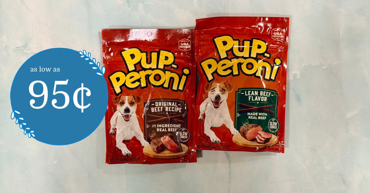 Pup-Peroni Dog Treats are as low as $0.95 at Kroger (Reg $3.79 ...