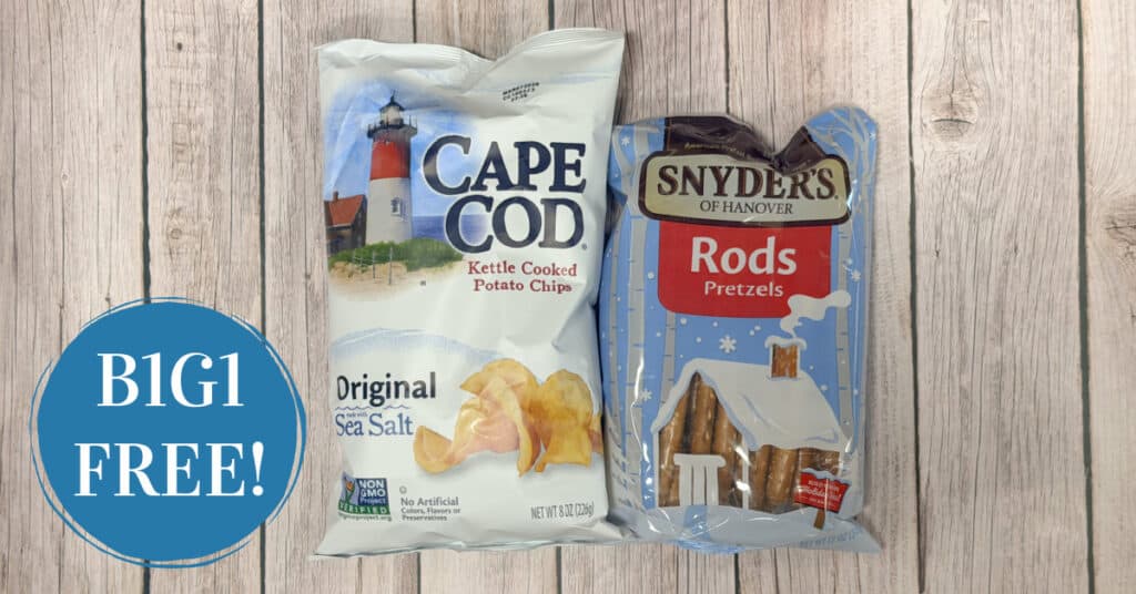 Cape Cod and Snyder's of Hanover are B1G1 FREE! - Kroger Krazy