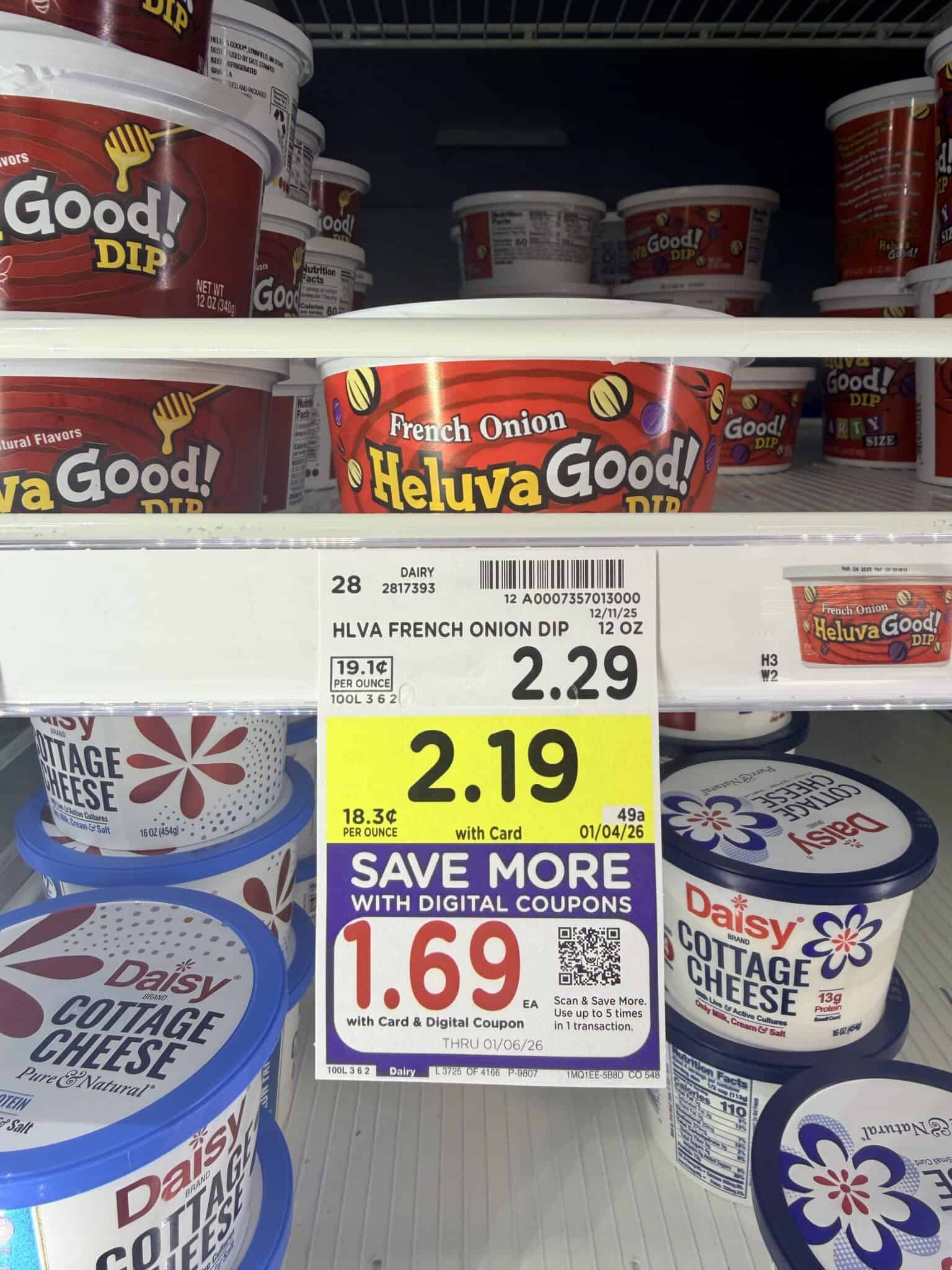 Heluva Good Dip as low as $1.69! - Kroger Krazy