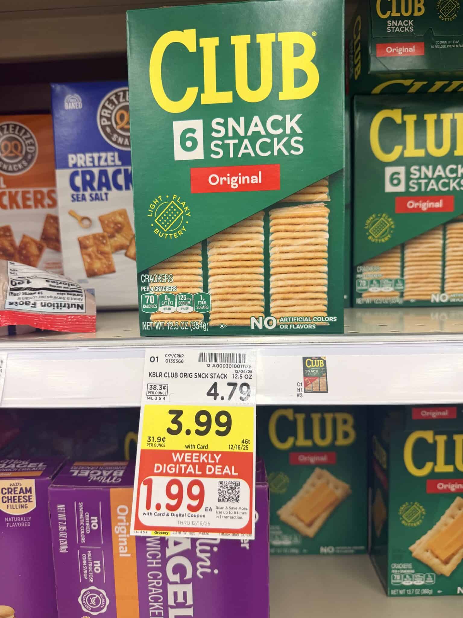 Keebler Club and Town House Crackers as low as $1.36! - Kroger Krazy