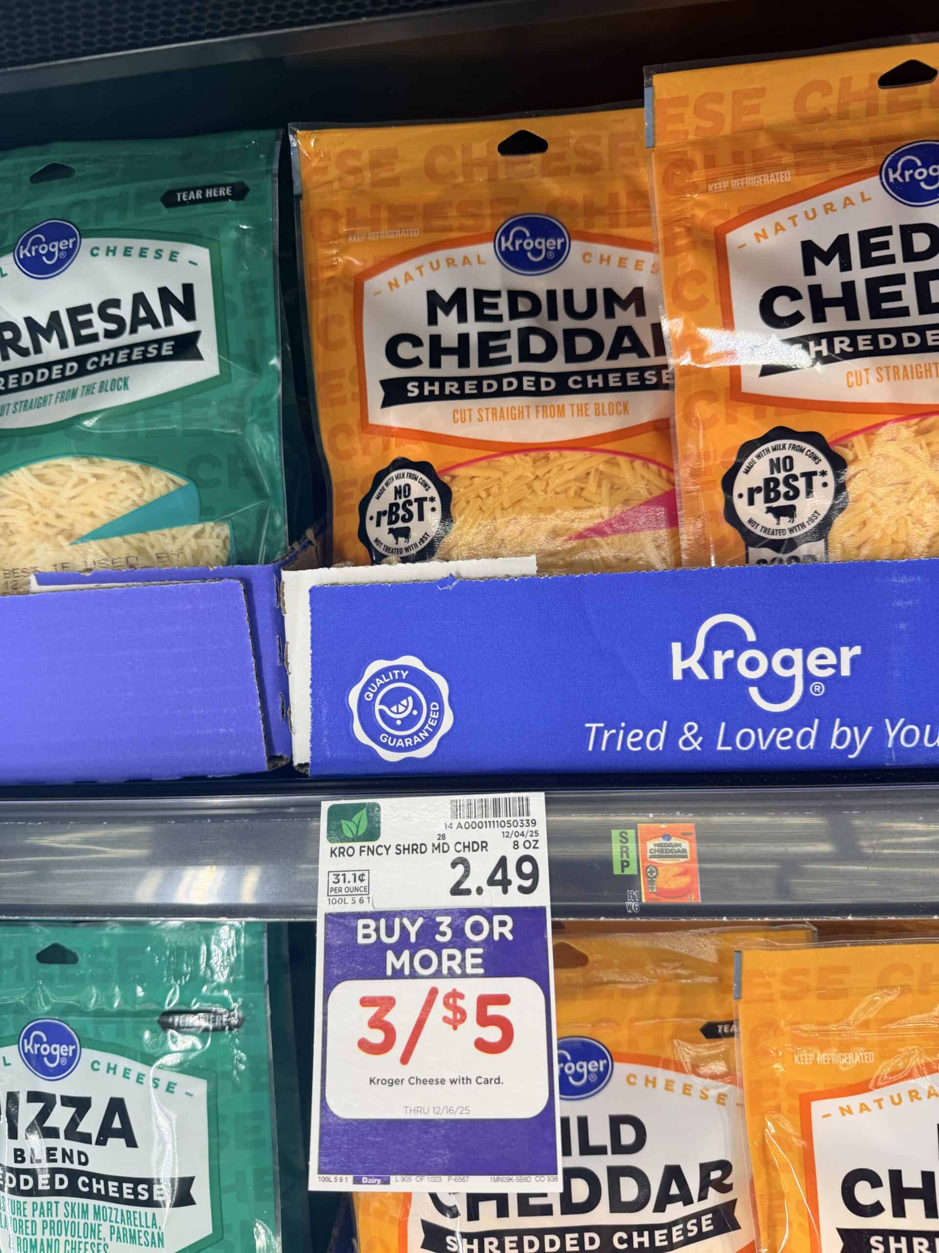 Kroger Cheese as low as $1.66! - Kroger Krazy