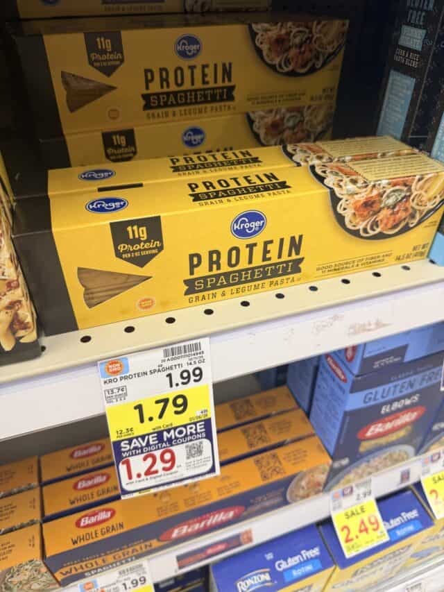 Kroger Protein Pasta as low as $1.49! - Kroger Krazy