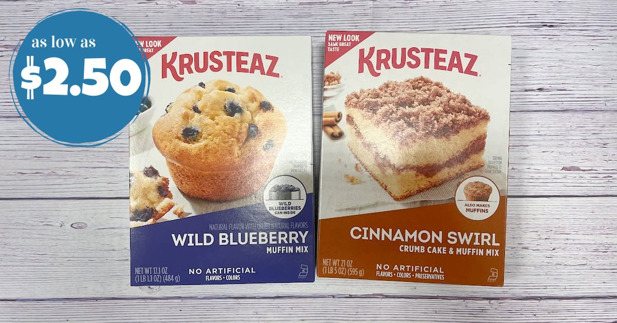 Krusteaz Muffin Mix as low as $2.50! - Kroger Krazy
