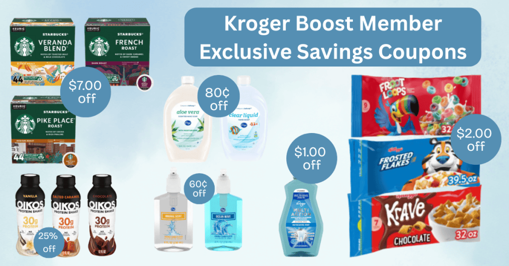 Kroger Boost Member Savings thru January 27! - Kroger Krazy
