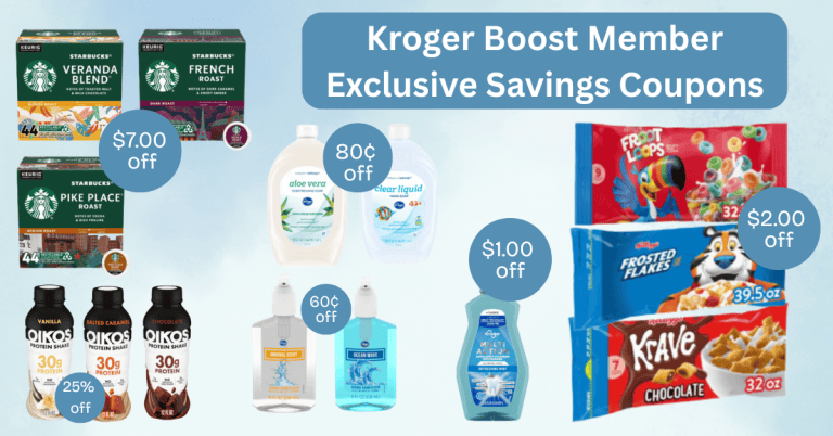 Kroger Boost Member Savings thru January 27! - Kroger Krazy