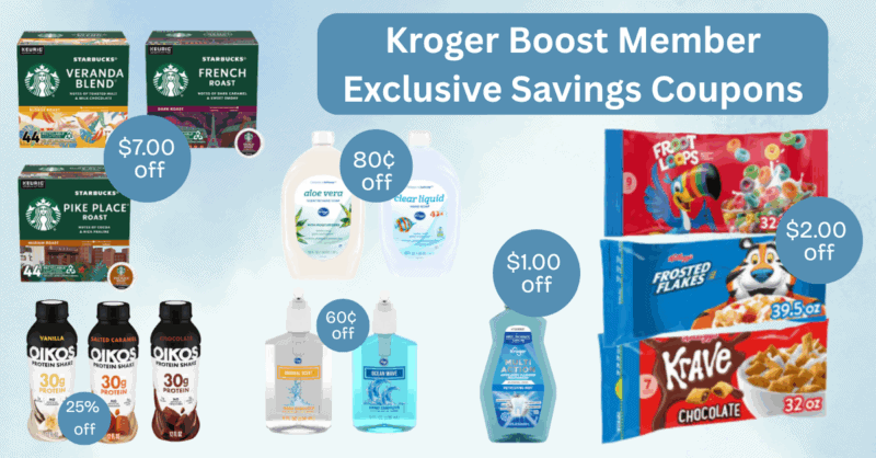 Kroger Boost Member Savings thru January 27! - Kroger Krazy