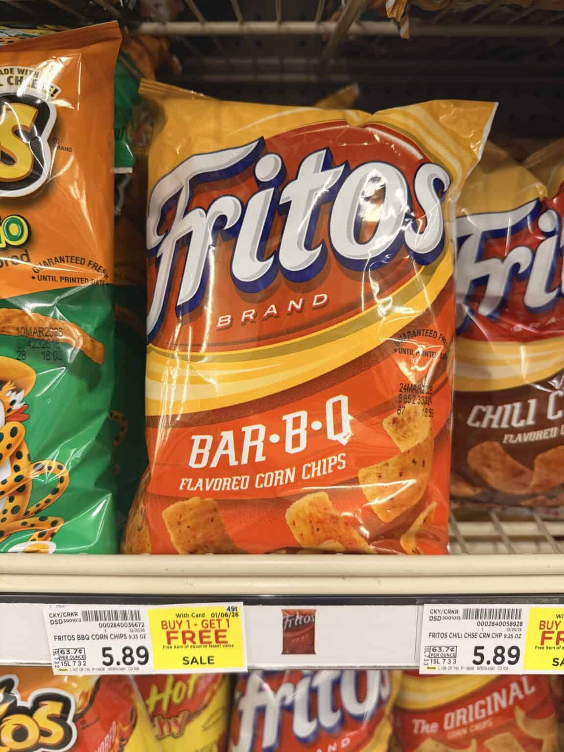 Fritos are B1G1 FREE at Kroger! - Kroger Krazy