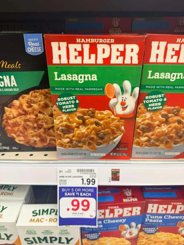 Helper Meals as low as 99¢! - Kroger Krazy