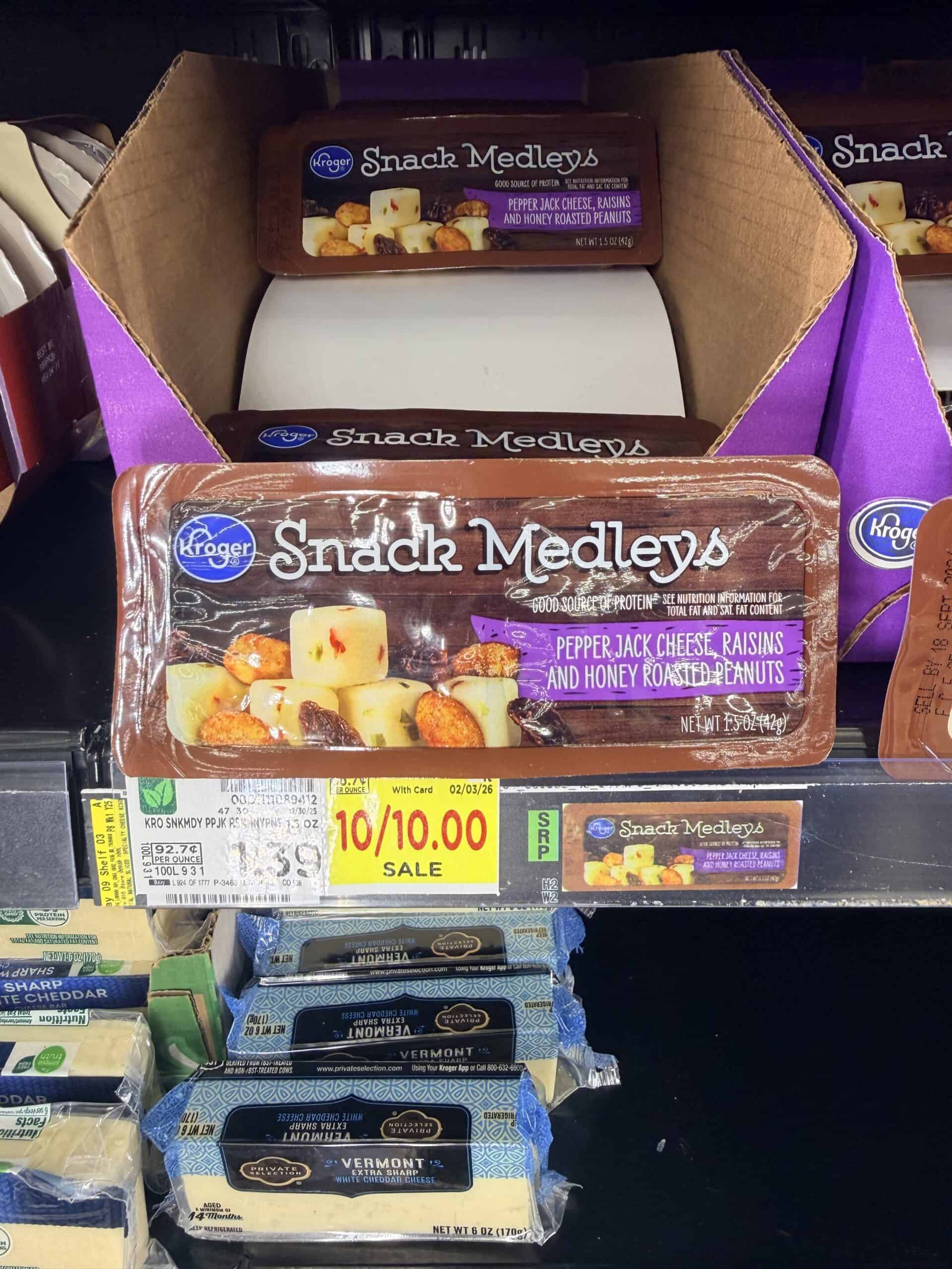 Kroger Snack Medley as low as $1.00! - Kroger Krazy