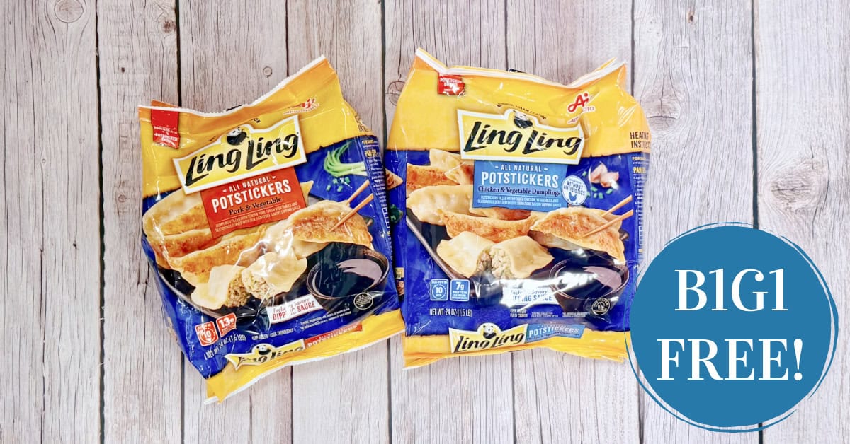 Ling Ling Potstickers are B1G1 FREE! - Kroger Krazy