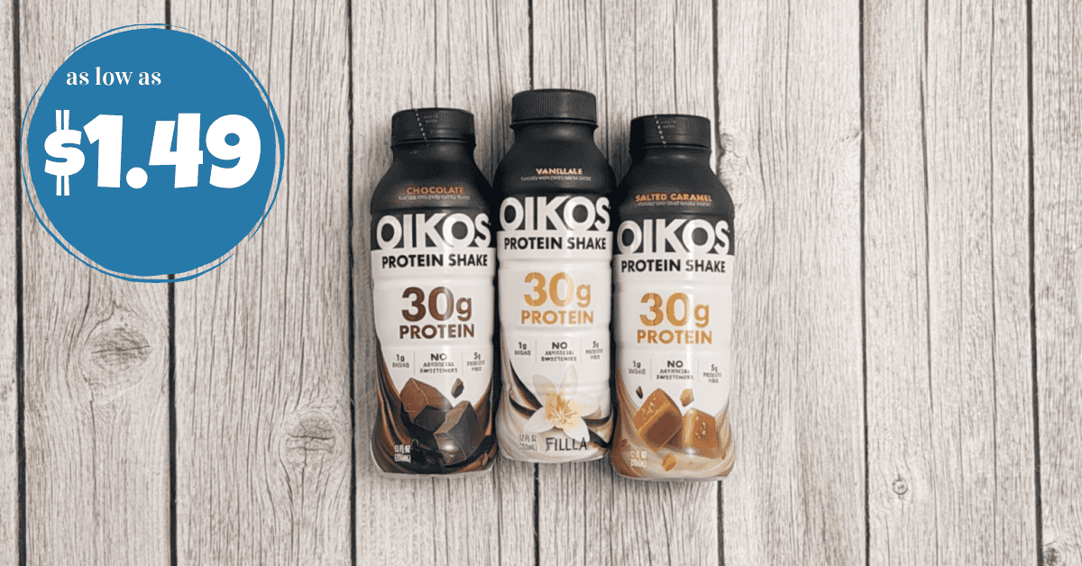 Oikos Protein Shakes as low as $1.49! - Kroger Krazy