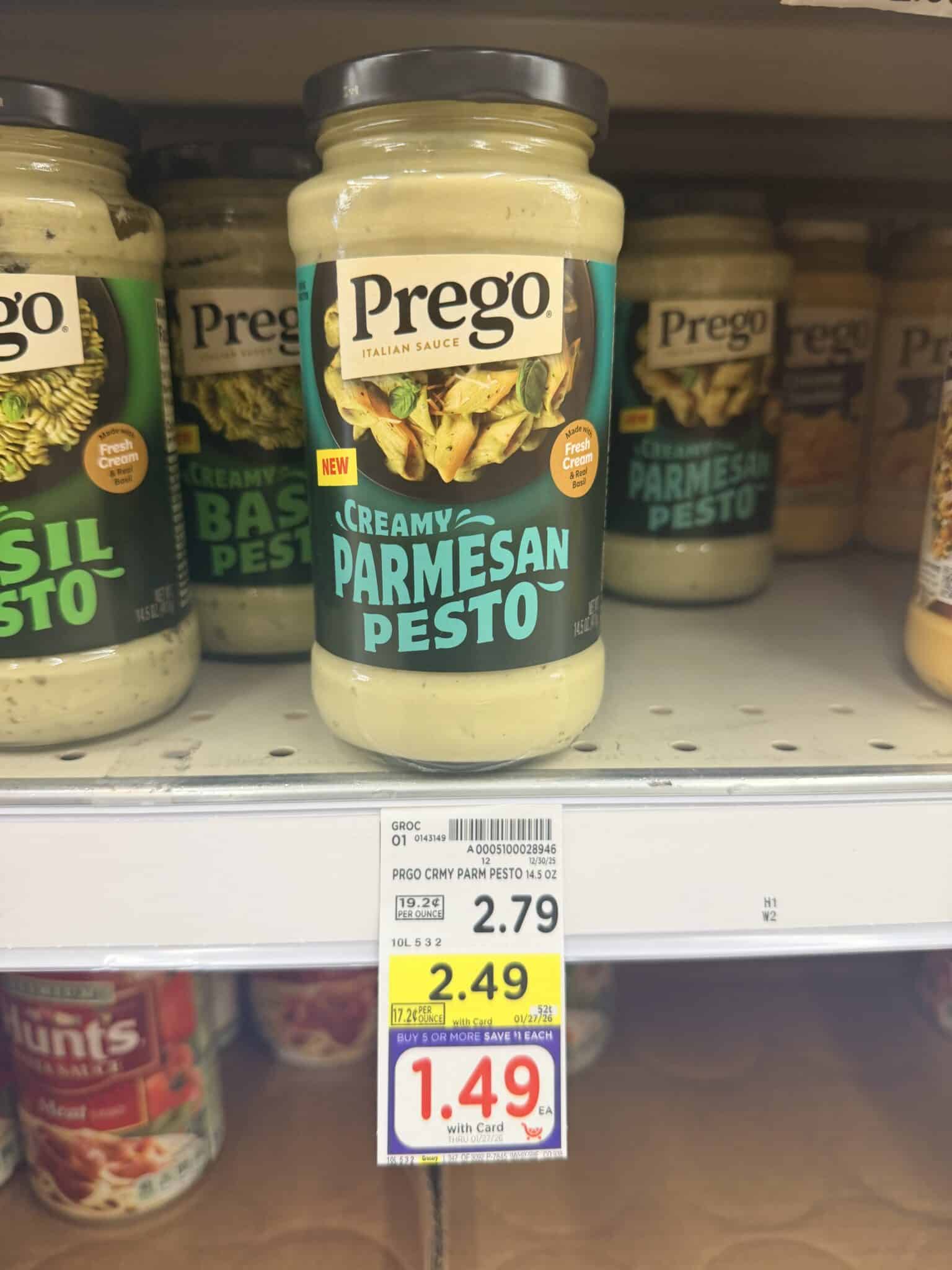 Prego Pasta Sauce as low as $1.49! - Kroger Krazy