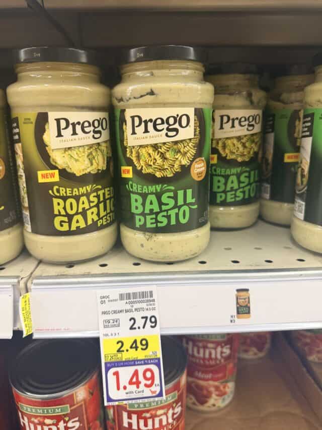 Prego Pasta Sauce as low as $1.49! - Kroger Krazy