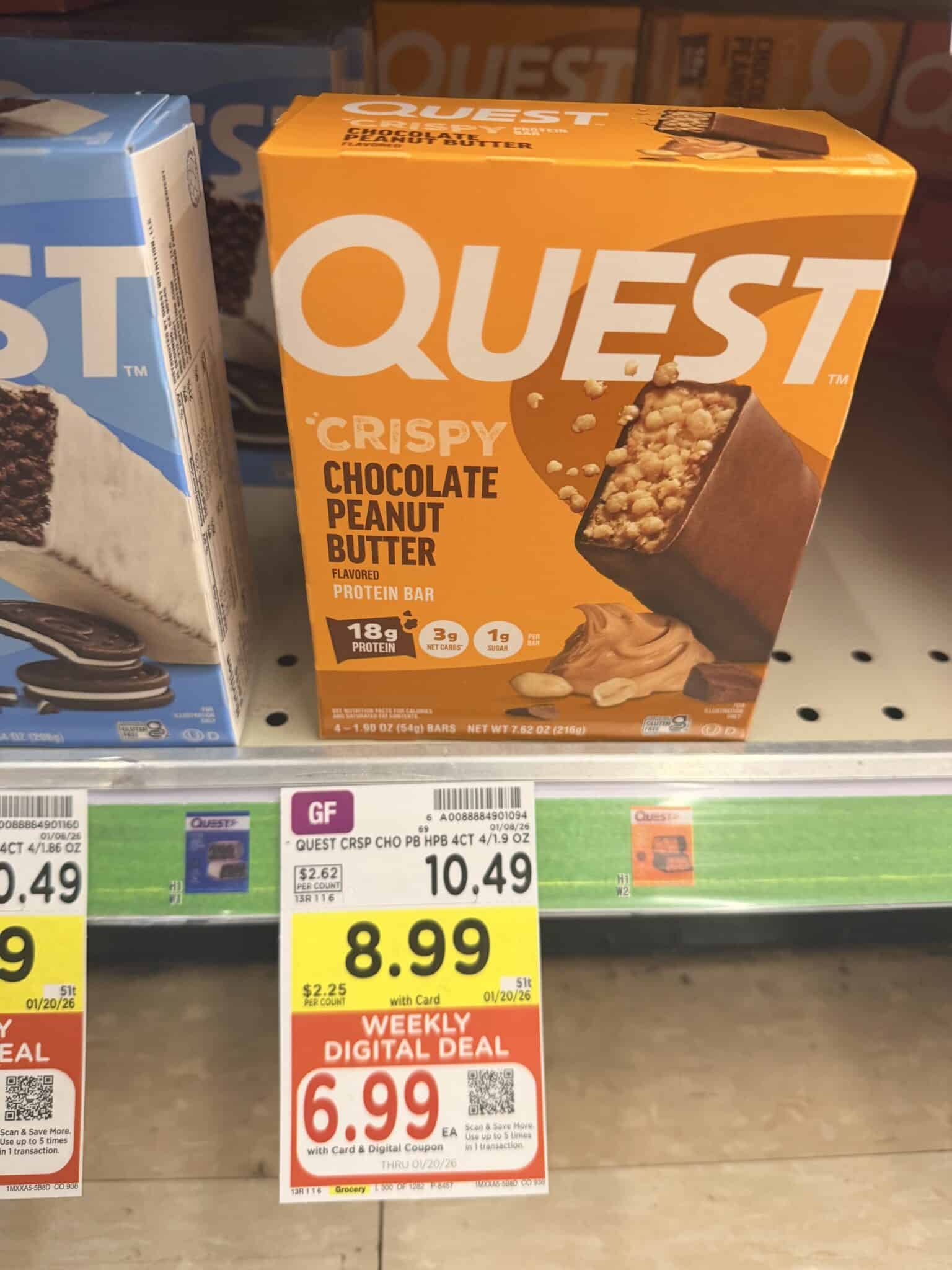 Quest Protein Snacks as low as $6.99! - Kroger Krazy