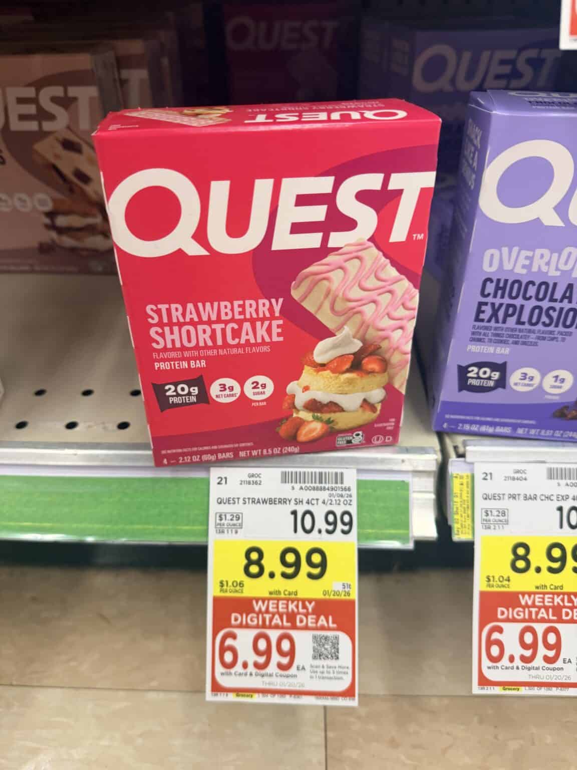 Quest Protein Snacks as low as $6.99! - Kroger Krazy