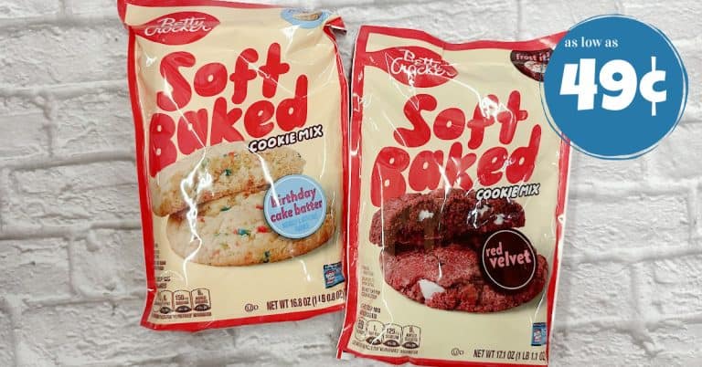 Betty Crocker Soft Baked Cookie Mix as low as 49¢! - Kroger Krazy