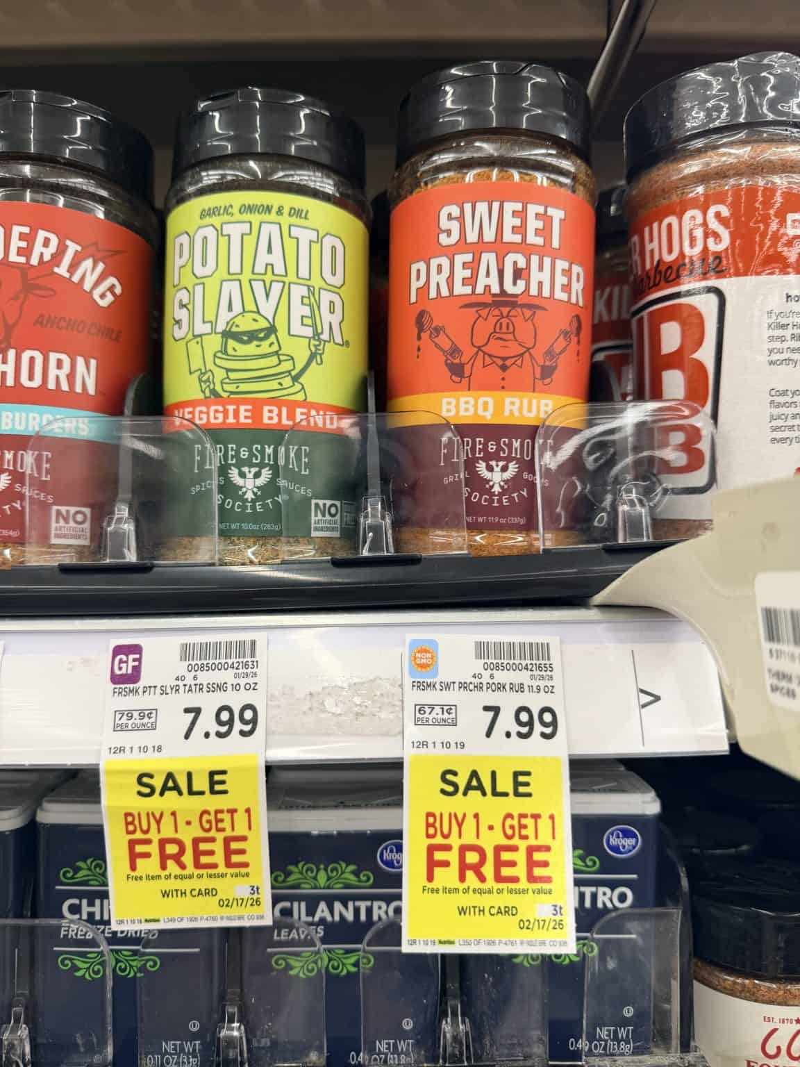 Fire & Smoke Seasonings and Crispy Mixes are B1G1 FREE at Kroger ...