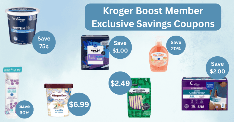 Kroger Boost Member Savings thru February 24 - Kroger Krazy