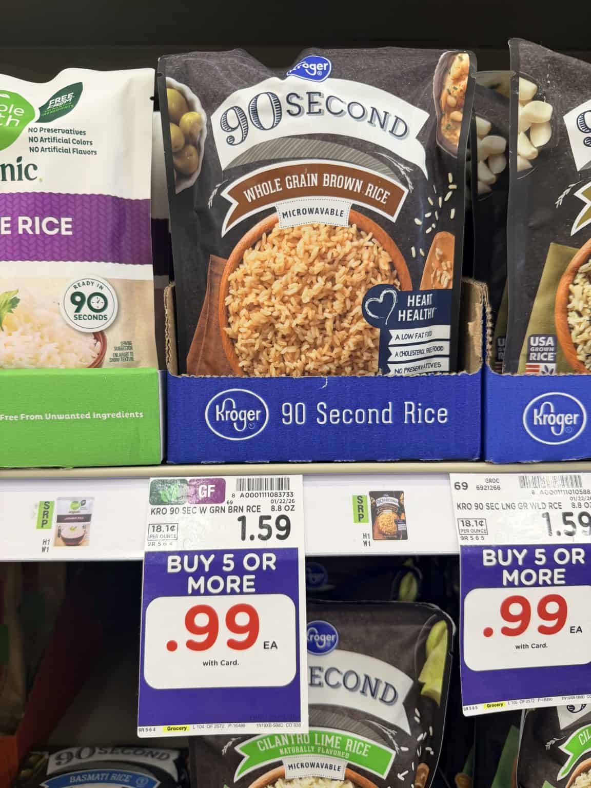Kroger 90 Second Rice as low as 99¢! - Kroger Krazy