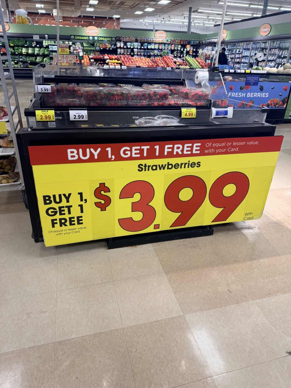 Strawberries (16 oz) are B1G1 FREE at Kroger!! - Kroger Krazy