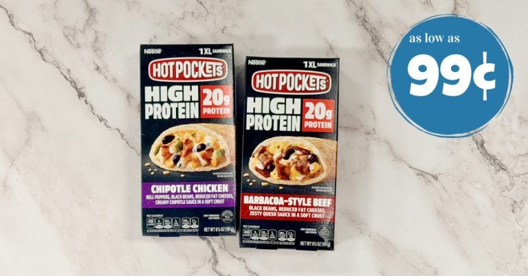Hot Pockets High Protein as low as 99¢! - Kroger Krazy
